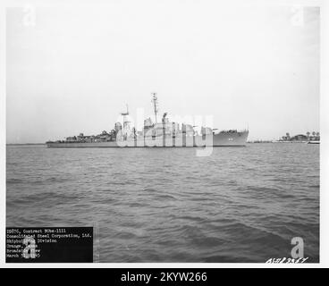 Photograph of the USS Rogers (DD-876) , Ships, Naval Vessels, Boats ...