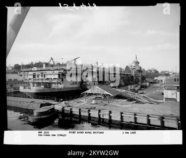 CVA 43 Coral Sea [19-NN-CVA 43 Coral Sea-159602] , Ships, Naval Vessels ...