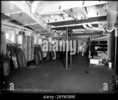 USS Indiana (BB-1) - Berth Deck Portside - Navy Yard, New York , Ships ...