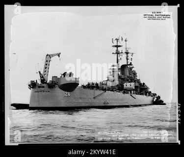 CA 124 Rochester [19-NN-CA 124 Rochester-154386] , Ships, Naval Vessels ...