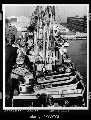 APA-27 George Clymer [19-NN-APA-27 George Clymer-138323] , Ships, Naval ...