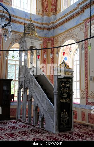 Ismail Zuhtu Pasha Mosque, located in Altunizade, Turkey, was built in ...