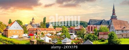 Castle, Buedingen, Germany Stock Photo - Alamy