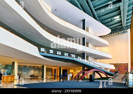 United Nations interior entrance Stock Photo - Alamy
