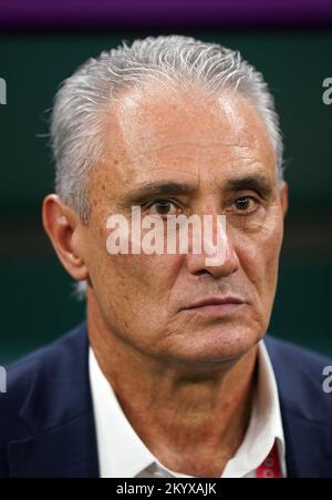 Brazil manager Tite during the FIFA World Cup Group G match at the ...