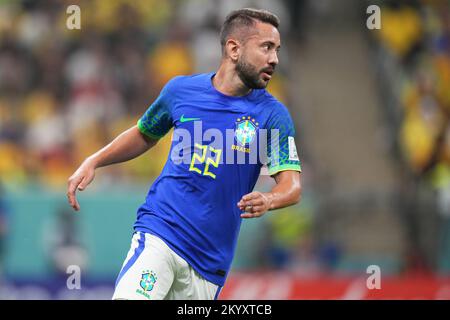Everton Ribeiro of Brazil during the FIFA World Cup Qatar 2022 match ...