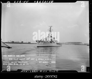 DD-859 Norris , Ships, Naval Vessels, Boats, Naval History, Navy Stock ...
