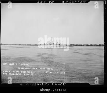 DD-859 Norris , Ships, Naval Vessels, Boats, Naval History, Navy Stock ...