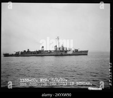 DD-821 Johnston , Ships, Naval Vessels, Boats, Naval History, Navy ...
