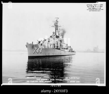 DD-744 Blue , Ships, Naval Vessels, Boats, Naval History, Navy Stock ...