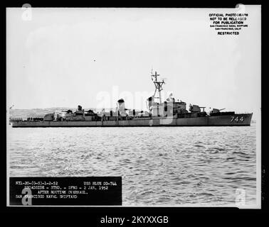 DD-744 Blue , Ships, Naval Vessels, Boats, Naval History, Navy Stock ...