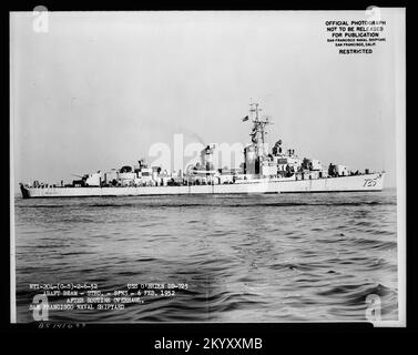 DD-725 O'Brien , Ships, Naval Vessels, Boats, Naval History, Navy Stock ...