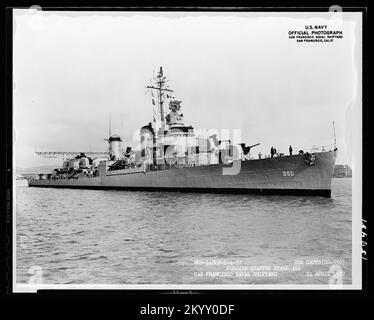 DD-550 Cappa , Ships, Naval Vessels, Boats, Naval History, Navy Stock ...