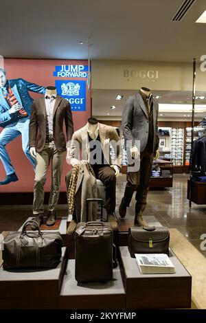 SINGAPORE - NOVEMBER 08, 2015: interior of Kate Spade store. Kate Spade ...