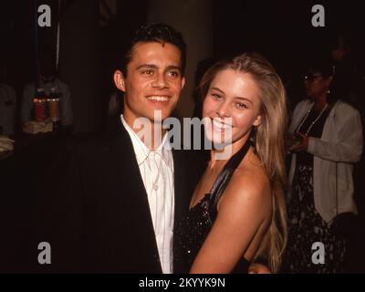 Saman and Nicole Eggert at the 10th Annual Youth in Film Awards ...