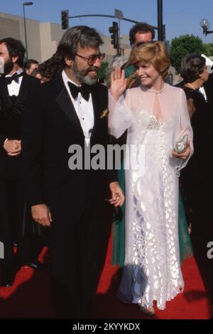Bonnie Franklin with husband Marvin Minoff Circa 1980's Credit: Ralph ...
