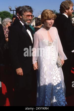 Bonnie Franklin with husband Marvin Minoff Circa 1980's Credit: Ralph ...