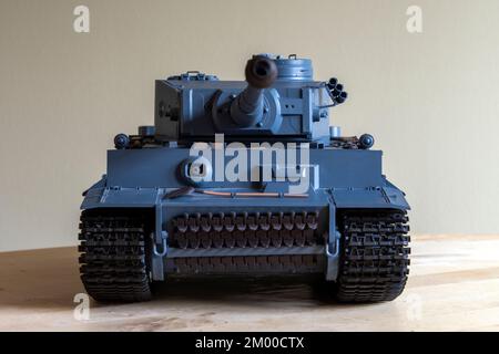 German Tiger Tank Radio Controlled Model, 1.16th Scale Stock Photo - Alamy