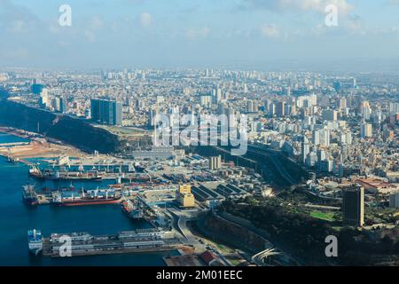 Aerial view of the Algerian coastline Stock Photo - Alamy