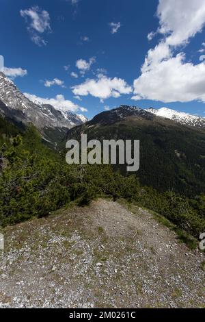 A landscape in Bormio area during a summer trekking Stock Photo - Alamy