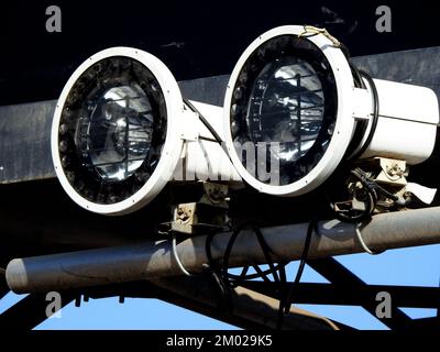 Overhead radar speed safety camera for supervision of the highways to ...