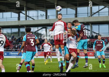 Northampton Town's Sam Sherring during the Sky Bet League Two match at ...