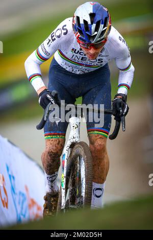 British Thomas Tom Pidcock pictured in action during the men's race of ...