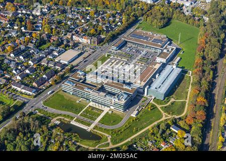 Luftbild, Edeka Rhein-Ruhr Zentrale Neubau, Edekaplatz, Rheinkamp ...