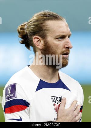Tim Ream during the FIFA World Cup Qatar 2022 Round of 16 match between ...