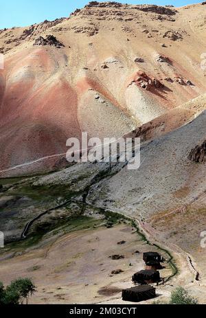 Between Chaghcharan and the Minaret of Jam, Ghor Province in ...