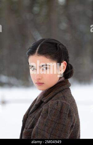 SARA MONTPETIT in MARIA CHAPDELAINE (2021), directed by SEBASTIEN ...