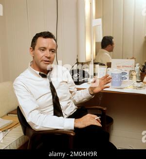 Jack Lemmon. American actor, 1925-2001. Pictured during an American ...