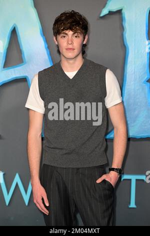 London, UK . 6 December, 2022 . Jack Champion pictured at the AVATAR ...
