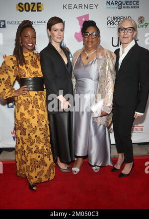 Shanola Hampton, Sarah Paulson, Susan Burton, Felicity Huffman, at A ...