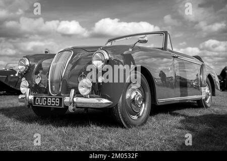 1955 Aston Martin Lagonda ’OUG 959’ on display at the October Scramble ...