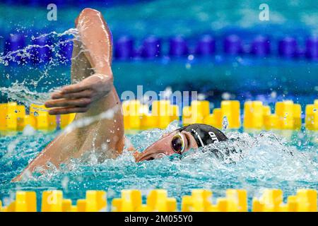 ROTTERDAM, NETHERLANDS - DECEMBER 4: Luke Turley competing in the Men ...