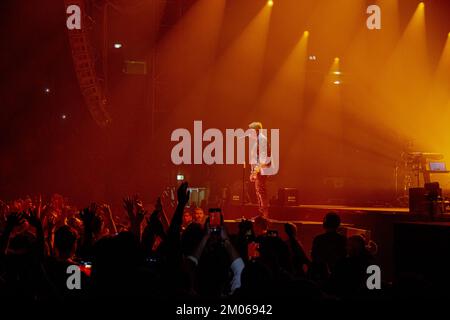 PalaFlorio, Bari, Italy, December 02, 2022, Salmo on stage during Salmo ...