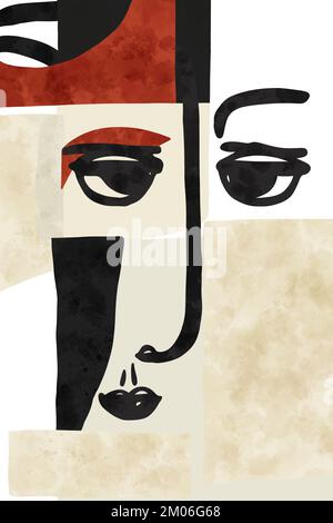 Minimalist geometric abstract art with beautiful colors perfect for ...