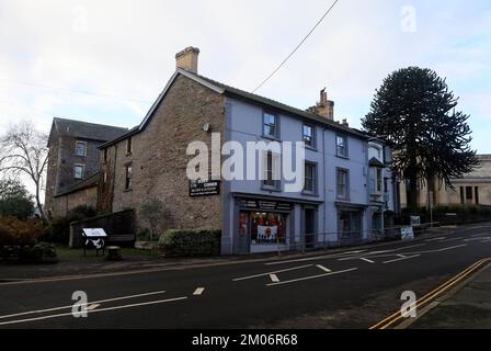 Military shop, Brecon town centre. Brecon scenes. Autumn / winter 2022 ...
