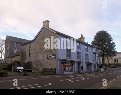 Military shop, Brecon town centre. Brecon scenes. Autumn / winter 2022 ...