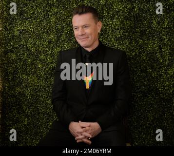 U2 band member Larry Mullen arrives at a reception for Kennedy Center ...