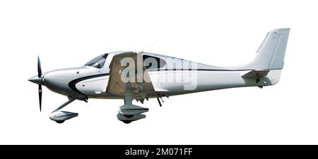 Sports monoplane on white background Stock Photo - Alamy