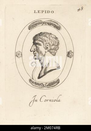 Bust Of Mark Antony Stock Photo - Alamy