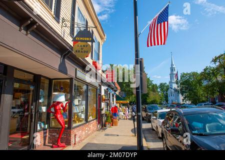 Concord Lamp and Shade at 21 Walden Street near Main Street in historic ...