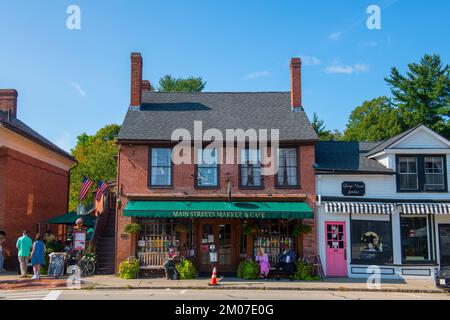 Main Streets Market and Cafe at 42 Main Street in historic town center ...