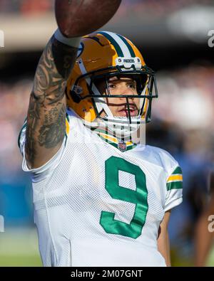 Green Bay Packers' Christian Watson runs in for a touchdown against the ...