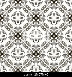 Line Icon Seamless Pattern Isolated on White Background Stock Photo - Alamy