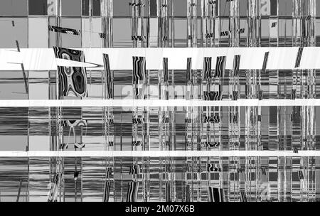 pattern of fantasy electric tecno background in green, red and white ...