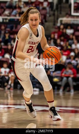 Stanford guard Elena Bosgana (20) drives against SMU forward Chantae ...