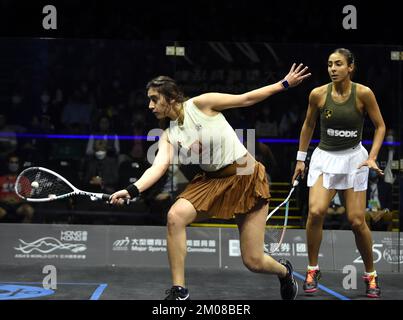 Egyptian professional squash player Hania El Hammamy defeated Egyptian ...